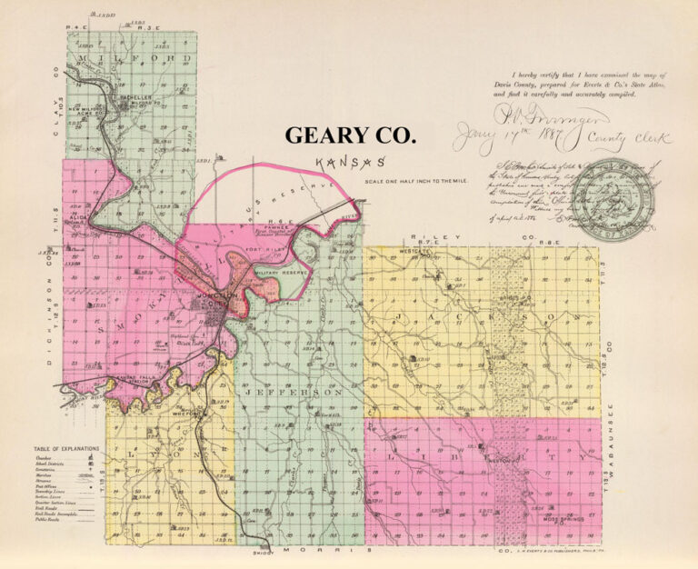 Geary County, Kansas – Legends of Kansas